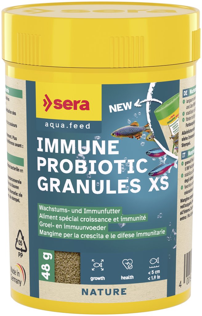 Sera Immune Probiotic Granules XS 100ml - Soluções Aquáticas