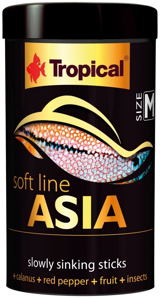 Tropical Soft Line Asia Size M 250ml - Soluciones Acuáticas